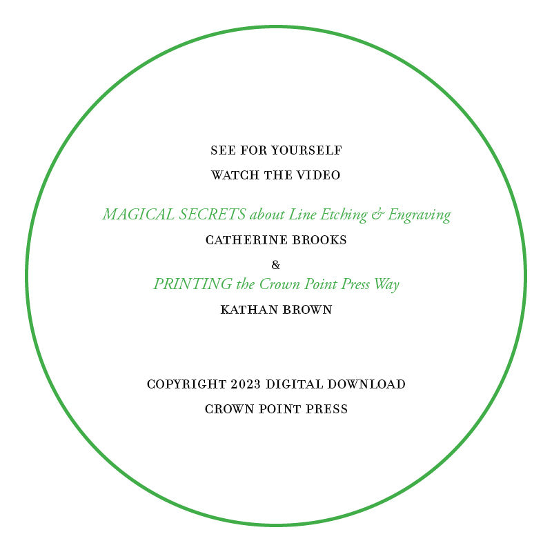 Digital Download of live-action how-to video for Magical Secrets about – Crown Point Press Bookstore