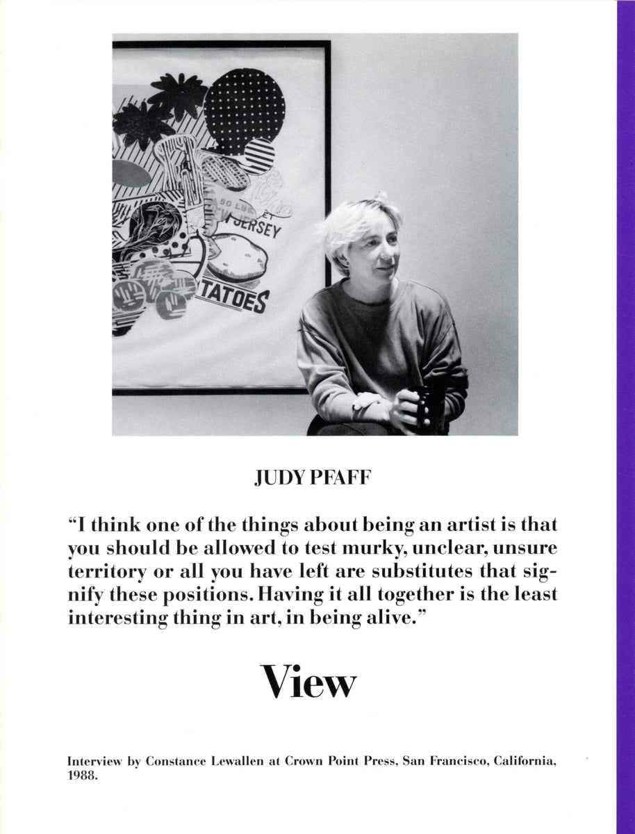 VIEW: a series of interviews with contemporary artists – Crown Point ...